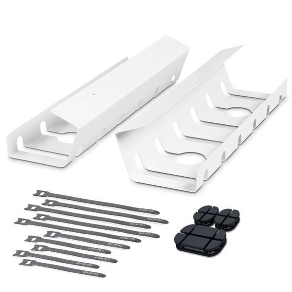 PAMO | Office | Cable Management Under Desk For Easy Mounting Under ...